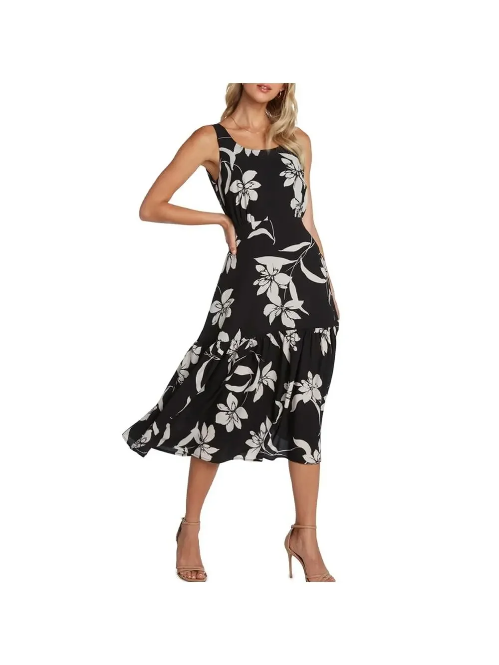 Willow | Dresses | Bogo Willow Kate Floral Midi Dress Size S New 38 ...